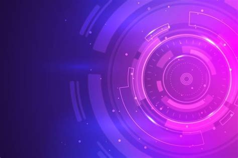 Free Vector Gradient Technology Futuristic Background Libre De