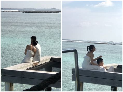 結婚2年陳妍希重拍婚紗照 馬爾地夫依偎陳曉完成心願甜炸 ETtoday星光雲 ETtoday新聞雲