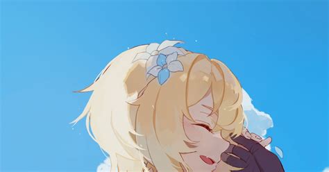 同人 荧 爱吃柚子的绵羊のイラスト Pixiv