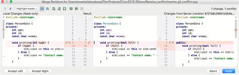 VCS Integration And Local History Features CLion