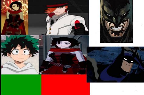Batman Prefers Deku X Ruby Over Roman X Ruby By Ciceronunss On Deviantart
