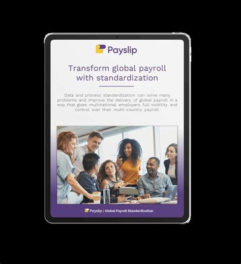E Book Transform Global Payroll With Standardization Payslip