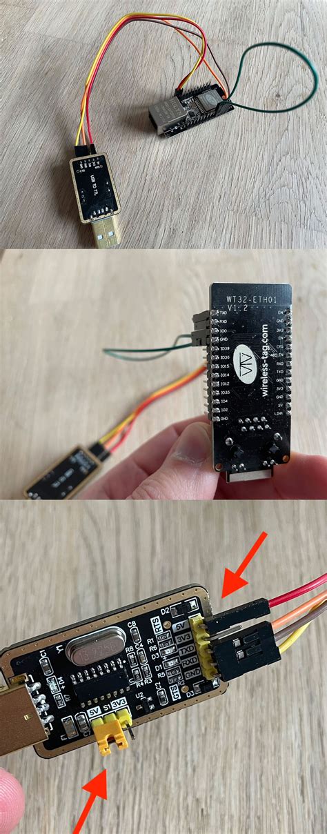 ESP32 Mit Ethernet Flash Probleme
