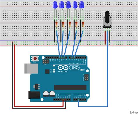 Arduino led fade in and out - terygospel