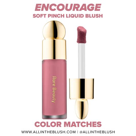 Rare Beauty Encourage Soft Pinch Liquid Blush Color Matches All In The Blush