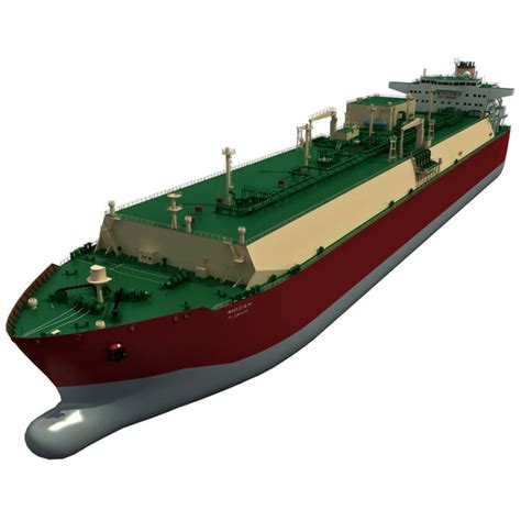 Q Max Carrier Lng Mozah 3d Model