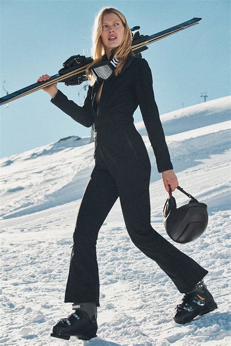Iselin Steiro Models Zara Ski Winter 202223 Collection
