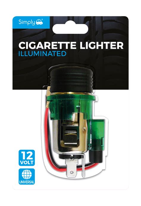 Jrp 12v Universal Illuminated Cigarette Lighter Gsf Car Parts