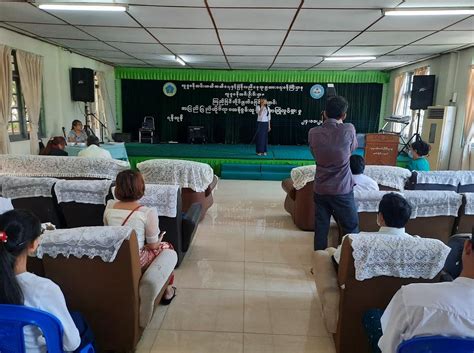 ကြည့်မြင်တိုင်မြို့နယ် မျက်မမြင် ကျောင်း၌ အပြည်ပြည်ဆိုင်ရာ မသန်စွမ်းသူမ
