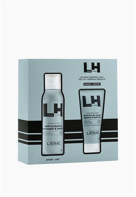 Набор для ухода за лицом Lierac ПОДАРОЧНЫЙ НАБОР ДЛЯ МУЖЧИН. БАЛЬЗАМ ...