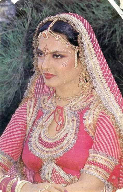Pyaar Ki Jeet 1987 Rekha Bollywood Girls Rekha Actress Vintage