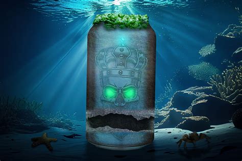 Download Soda Can Ocean Ocean Bed Royalty Free Stock Illustration