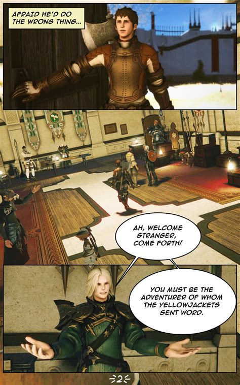 Gpose Comic Duty Support Chapter I Full Release Rffxiv
