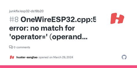 Onewireesp Cpp Error No Match For Operator Operand Types Are Volatile Gpio Dev S