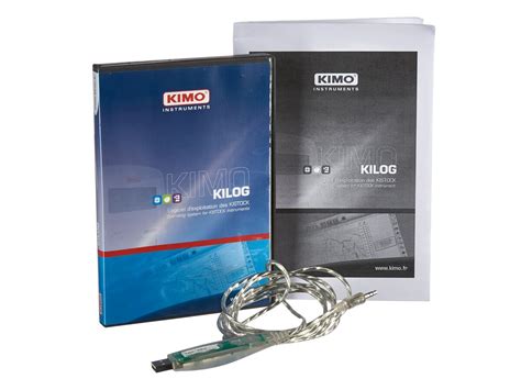 Kimo Datalogger Softare With Usb Cable Ki2 N From Reece