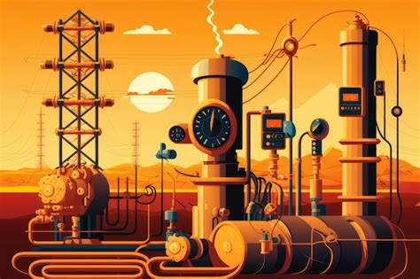 Premium AI Image Natural Gas Pipeline Leakage Detection System With Advanced Sensors And