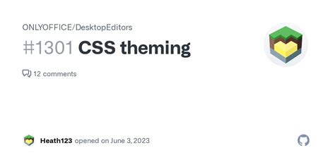 Css Theming · Issue 1301 · Onlyofficedesktopeditors · Github