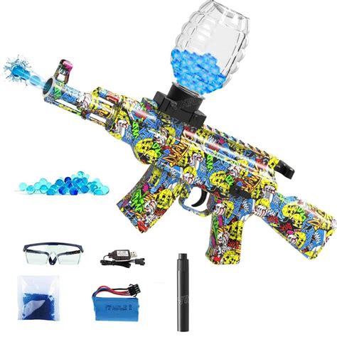 VikriDA Gel Ball Blaster Gun Foam Blaster For Outdoor Activities Shooting Time Including Gel