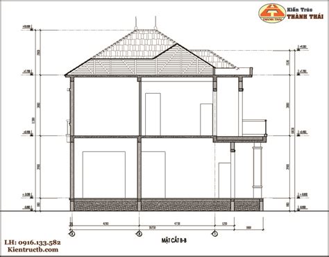 Mẫu Mẫu thiết kế nhà tại Đông Hưng Thái Bình Kiến trúc Thái Bình