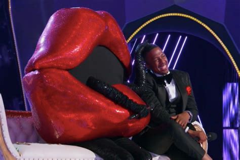Masked Singer Lips On Getting Frisky With Nick Cannon Which Led