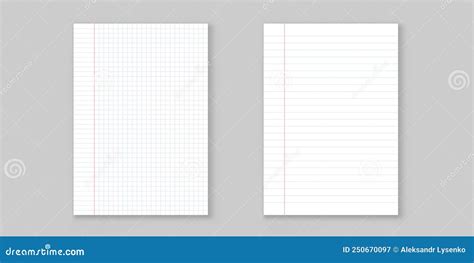 Notebook Icon In Flat Style Paper Sheet Vector Illustration On