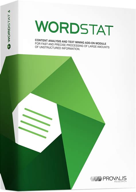 NOU A Aparut WordStat8 De La ProvalisResearch Token Communication