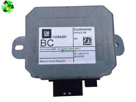 Vauxhall Corsa E Bluetooth Sat Nav Control Module 13384291