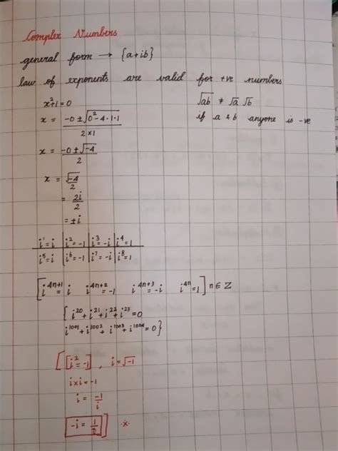 maths complex numbers pdf