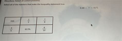 Solved Directions Select All Correct Answer S Select All Of The