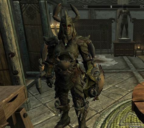 Скачать Elder Scrolls 5 Skyrim Броня Рагна Рока Броня