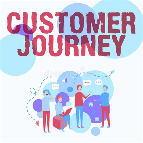 Hand Writing Sign Customer Journey Word For Product Of Interaction Between Organization And