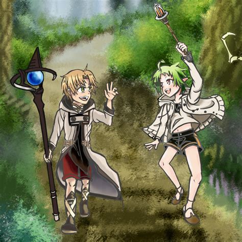 Rudy And Sylphie Art Slowly Revealing More Of This Piece Guesses On The
