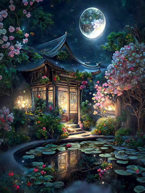 Pretty Wallpapers Backgrounds Anime Scenery Wallpaper Landscape