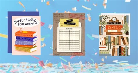 Bookish Birthday Cards To Celebrate The Reader In Your Life