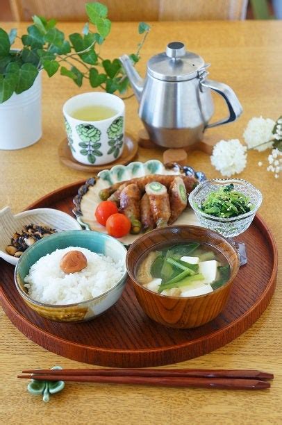 おくらの豚肉巻きとお弁当 毎日笑顔で過ごしたい