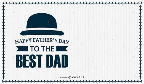 Descarga Vector De Plantilla De Volante Del Día Del Padre Con Fondo Rayado