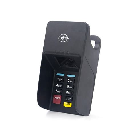 Contactless Digital Password Keyboard Pinpad Pos Terminal With Nfc Card
