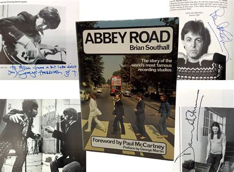 Lot Detail Abbey Road Book Signed By Dozens Beatles McCartney