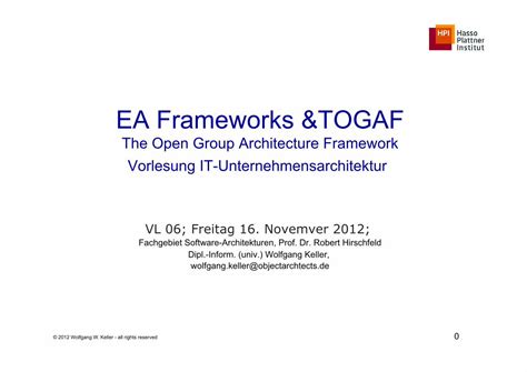 Pdf Ea Frameworks Andtogaf · 2020 01 10 · Togaf In A Nutshell Contents