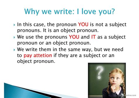 English Pronouns General Readin English Esl Powerpoints