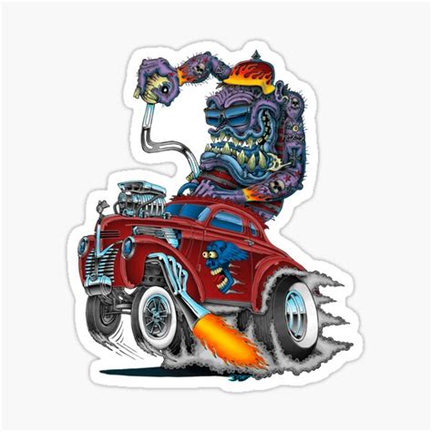 Freaky Gasser Sticker For Sale By Brittmadding Redbubble