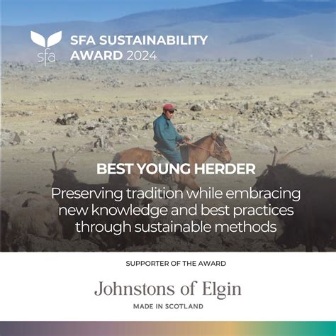 Sfa Sustainablefibre Cashmere Sustainablecashmere Herders