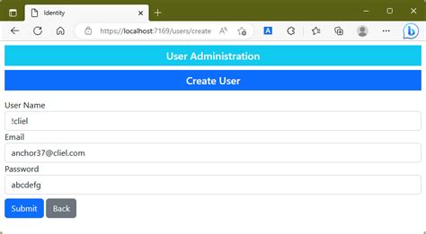 ASP NET Core 20 ASP NET Core Identity CLIEL LAB