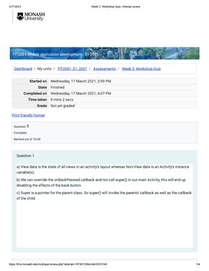 Week 11 Tutorial Solution Package Example Import Androidx