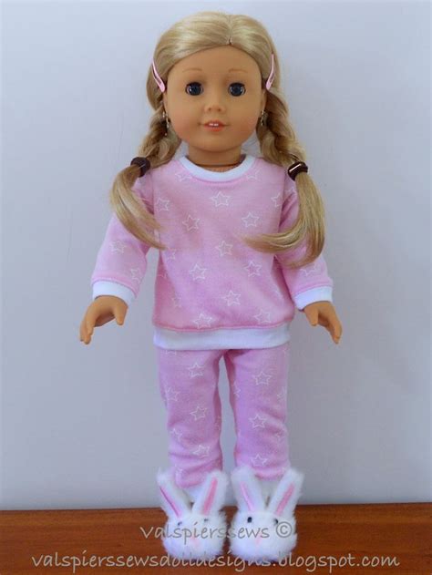 Val Spiers Sews Doll Clothes How To Make Ski Pyjamas For Your American Girl Doll My Life Doll