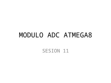 pptx modulo adc atmega8 dokumen tips