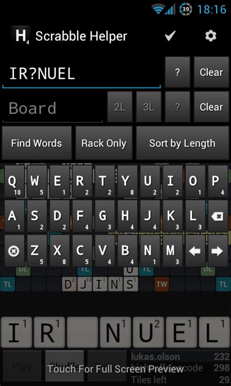 Scrabble Helper Appstore For Android
