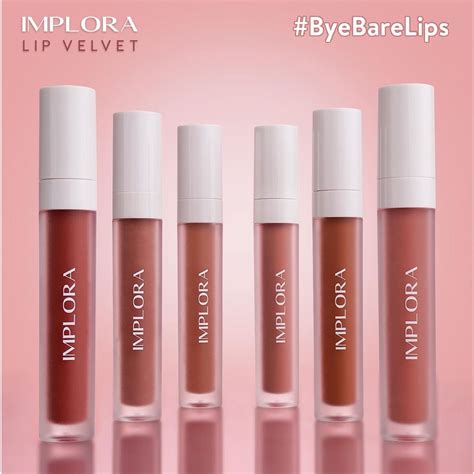 Jual Implora Lip Cream Lip Velvet Shopee Indonesia