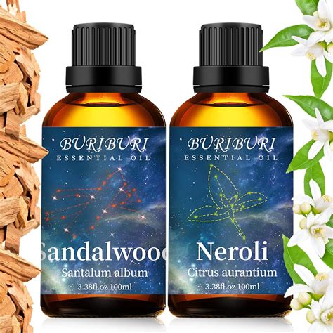 Buriburi Pure Sandalwood Essential Oil Bundles With Neroli