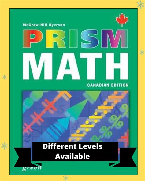 Prism Math Student Edition Level 1 8 Inspiration Learning Center